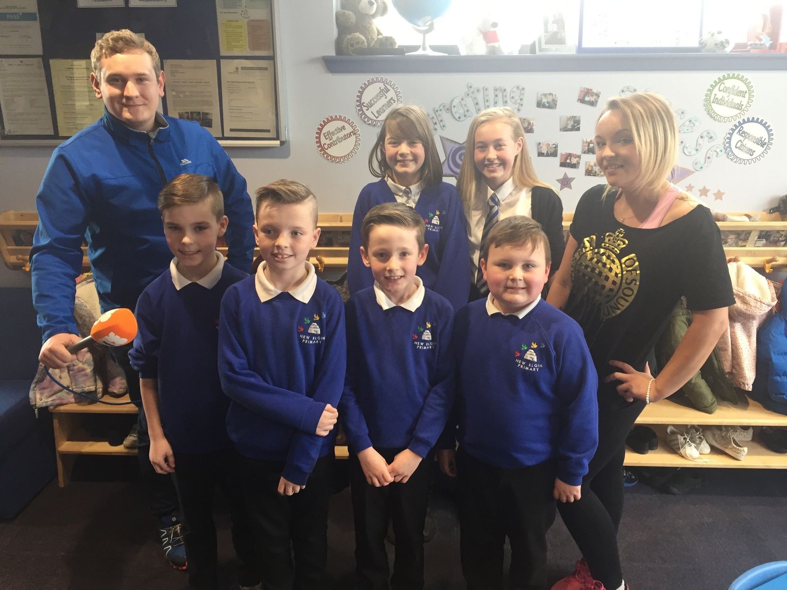 MFR / School of the Week - New Elgin Primary - Mrs Pirie's Goodbye