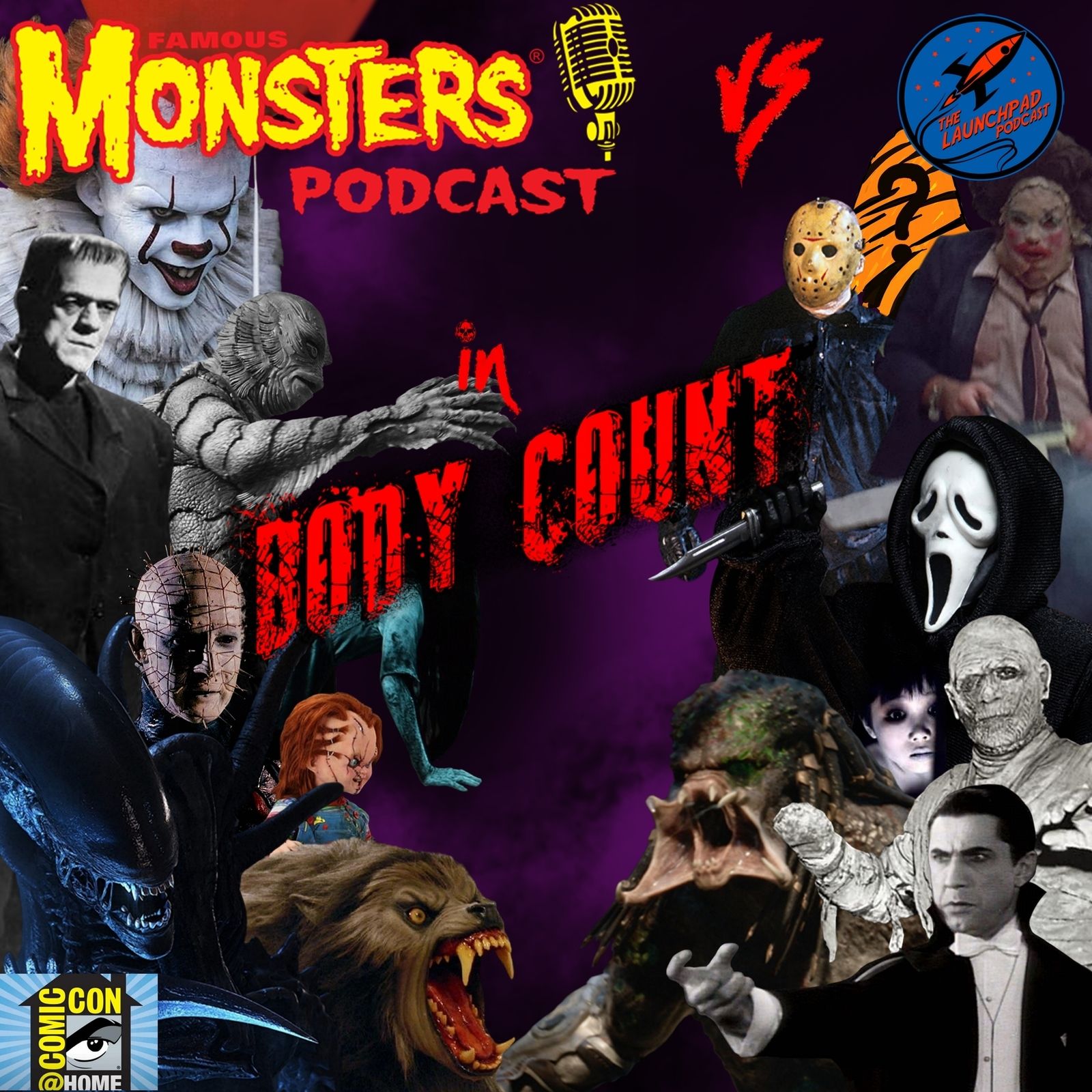 Famous Monsters Podcast / FM Podcast Comic-Con At Home Extended Cut