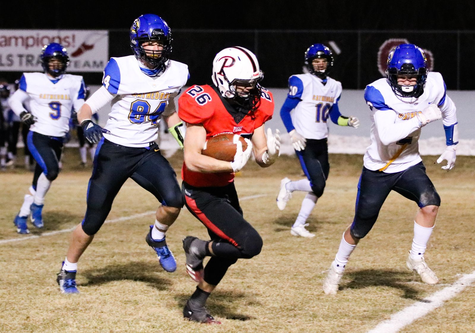 SFMSports High School / Pierz Pioneers vs St. Cloud Cathedral Crusaders ...