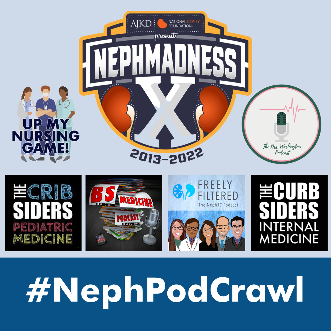 The Curbsiders Internal Medicine Podcast / NephMadness 2022 Pod Crawl ...