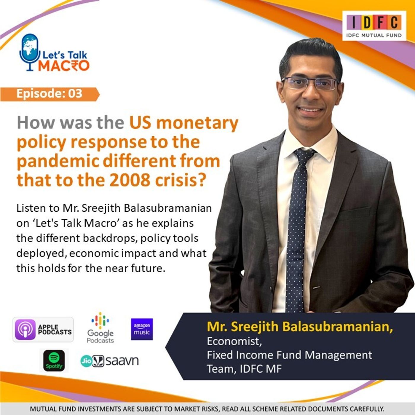 3: Ep 003 - How was US Monetary policy response to pandemic different ? – Let’s Talk Macro ...