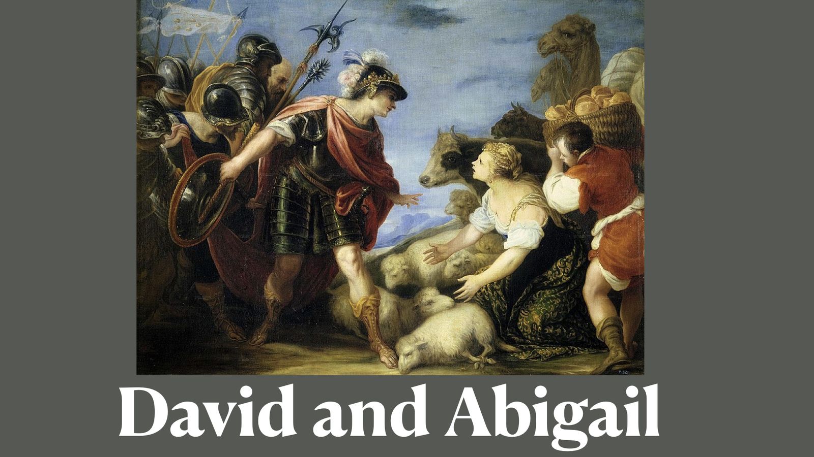 Malcolm Cox / Men and Women in Christ | David and Abigail | Malcolm Cox