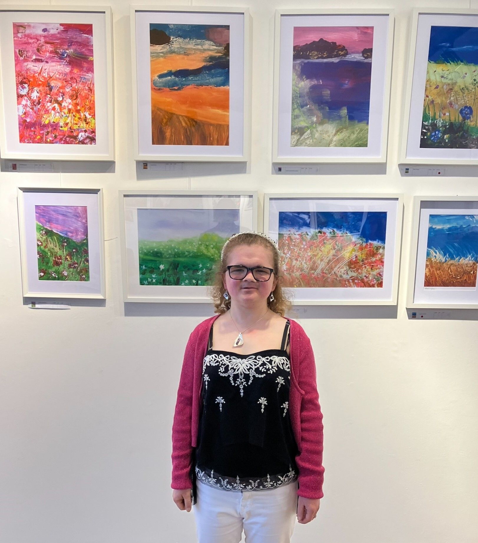 RNIB Connect / Art Exhibition By Young VI Artist Hannah Evans