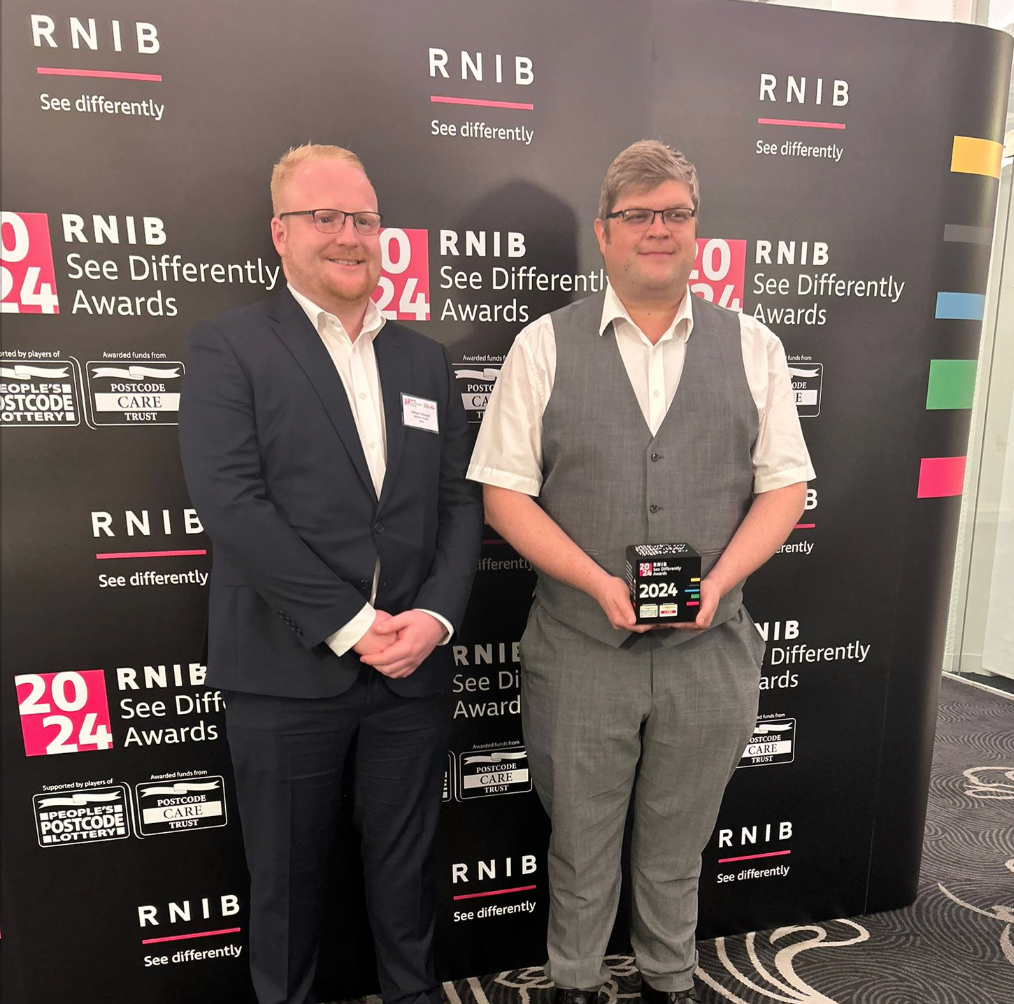 RNIB Connect / RNIB See Differently Awards 2024 - Employer of the Year