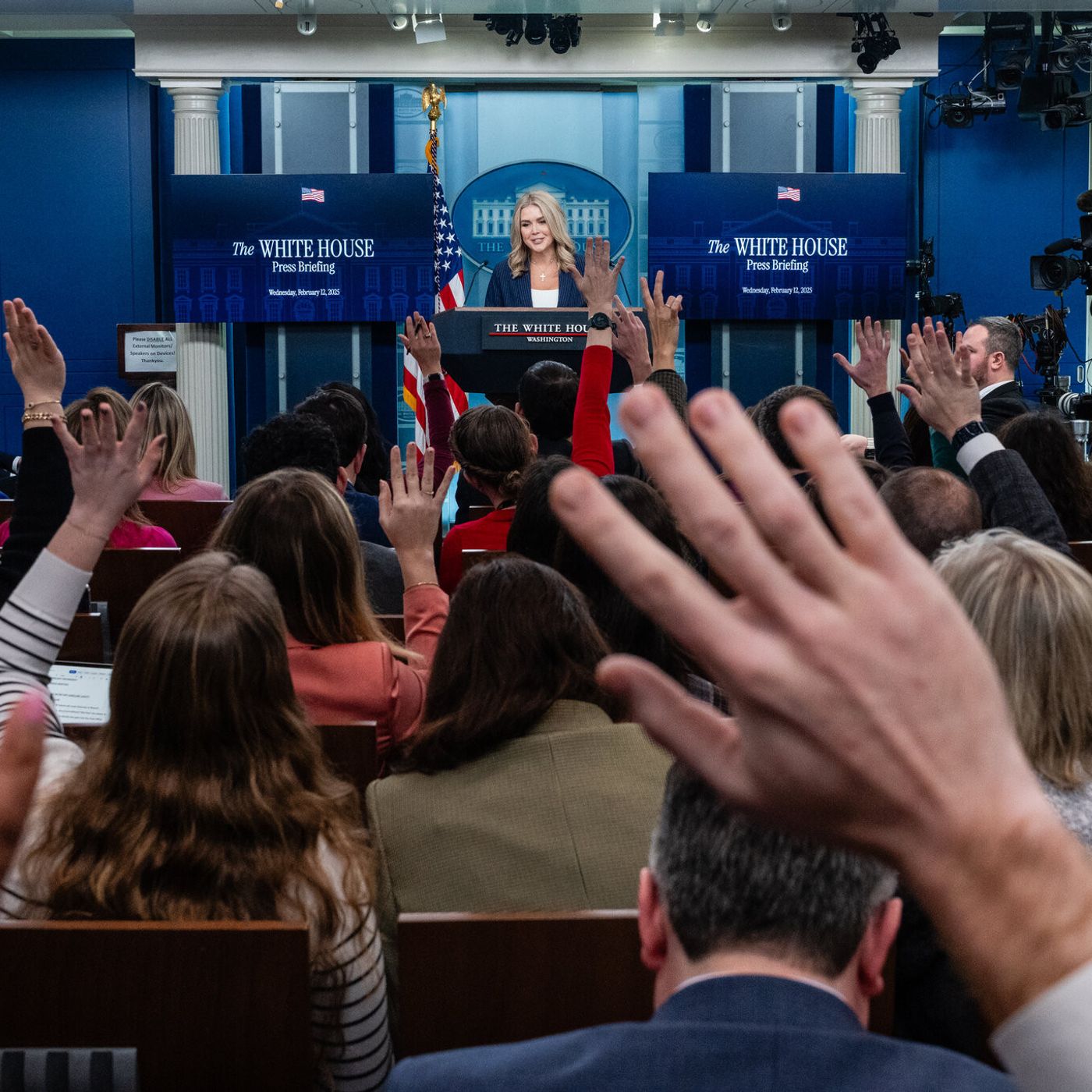 February 26, 2025 - White House alters rules on media to favour pro-Trump propaganda outlets ...