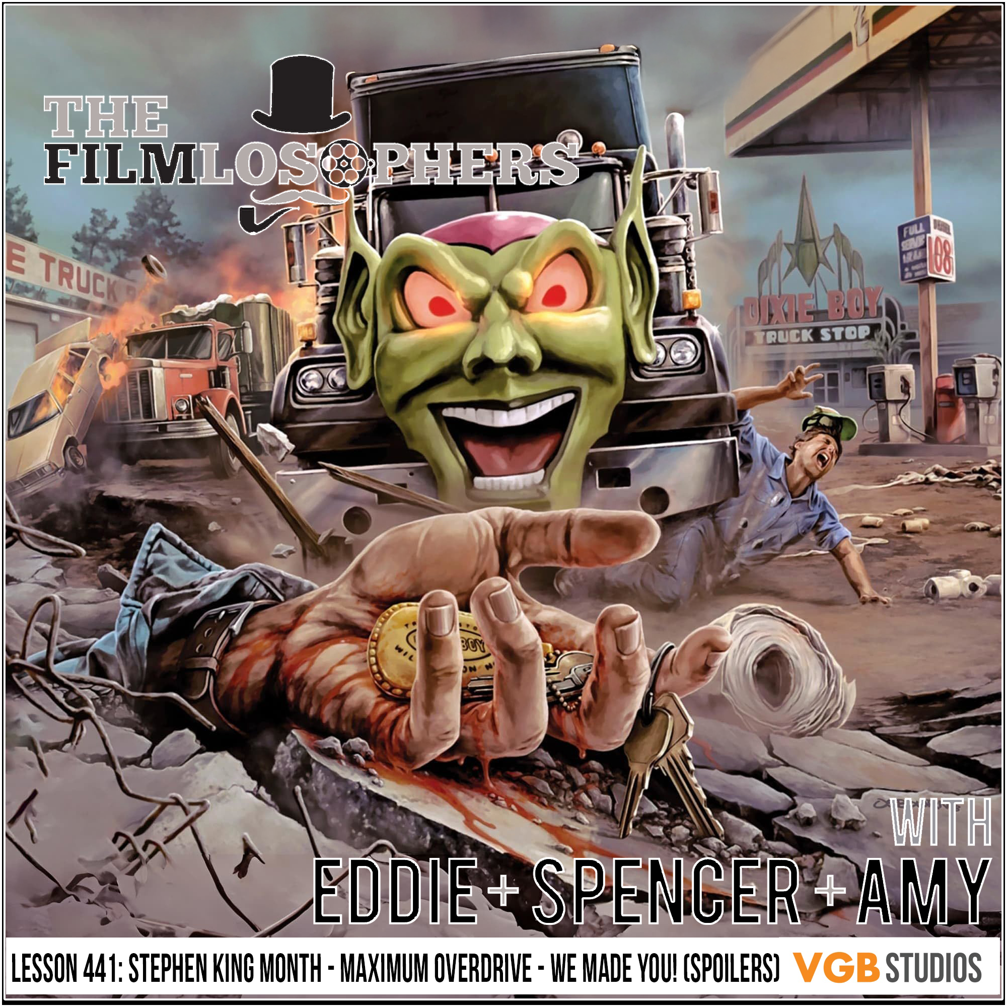 Filmlosophers / Lesson 441: Stephen King Month - Maximum Overdrive - We ...