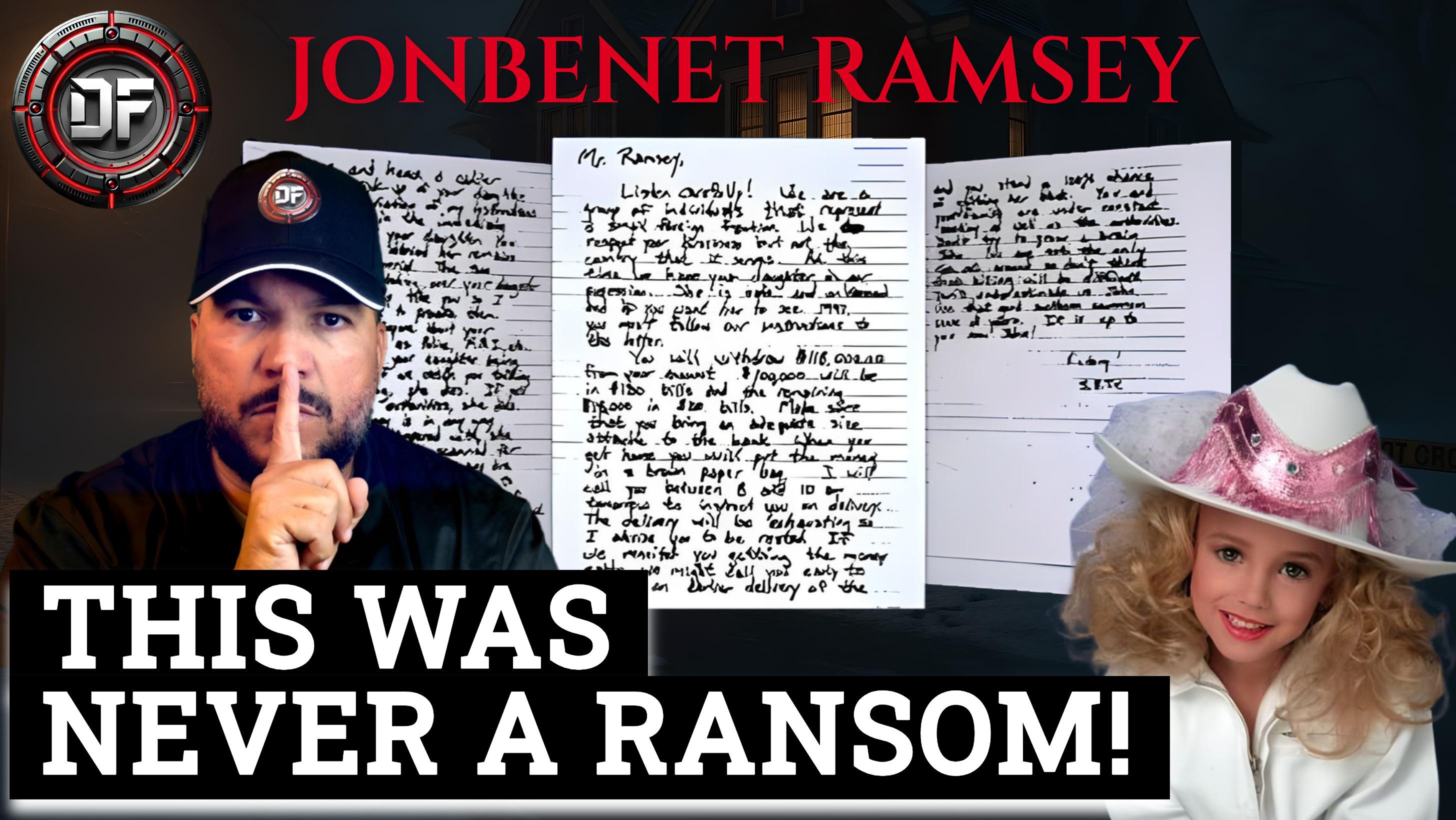 Divergent Files Podcast / The JonBenét Ransom Note: Why It Was Never ...