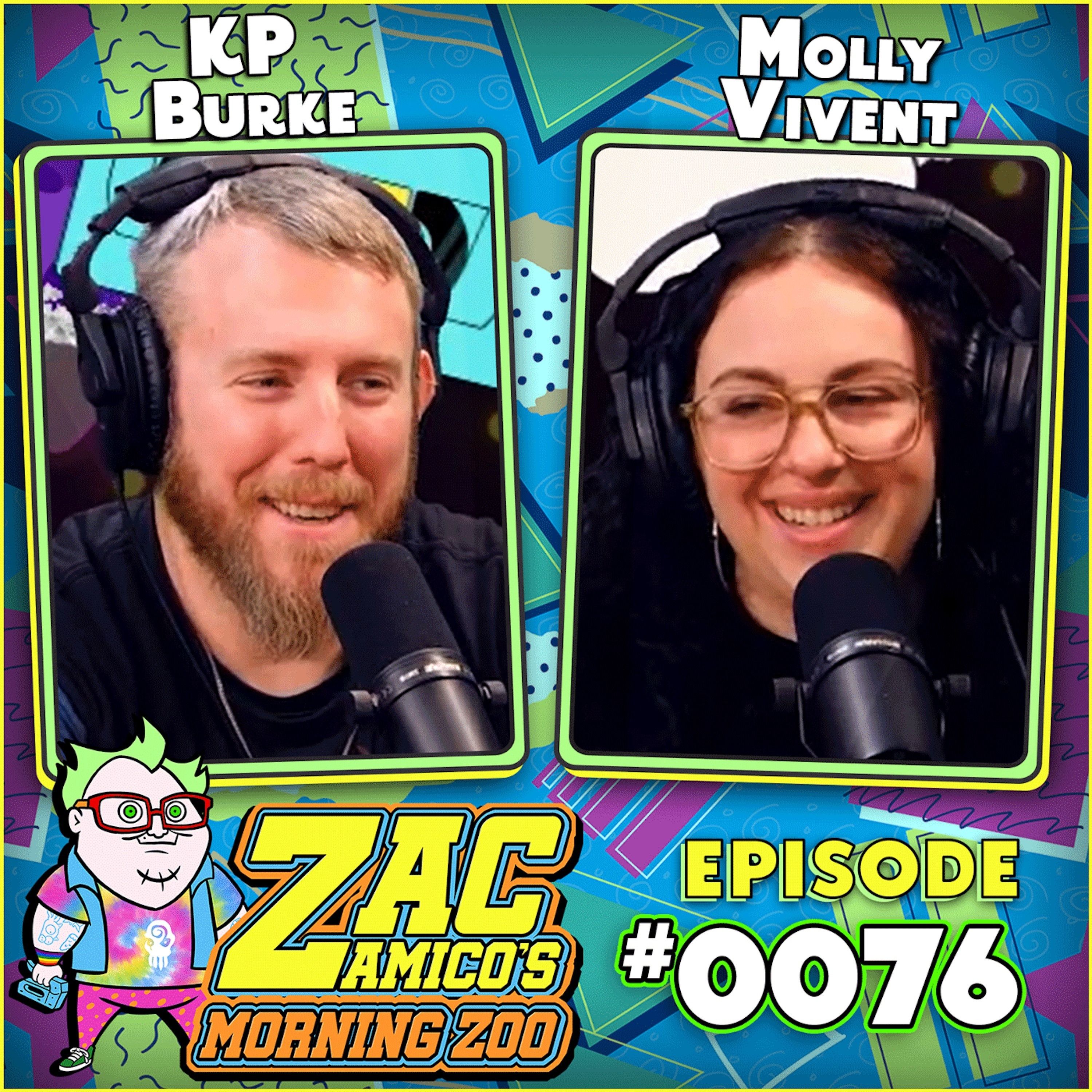 Real Ass Podcast / 0076. KP Burke and Molly Vivent