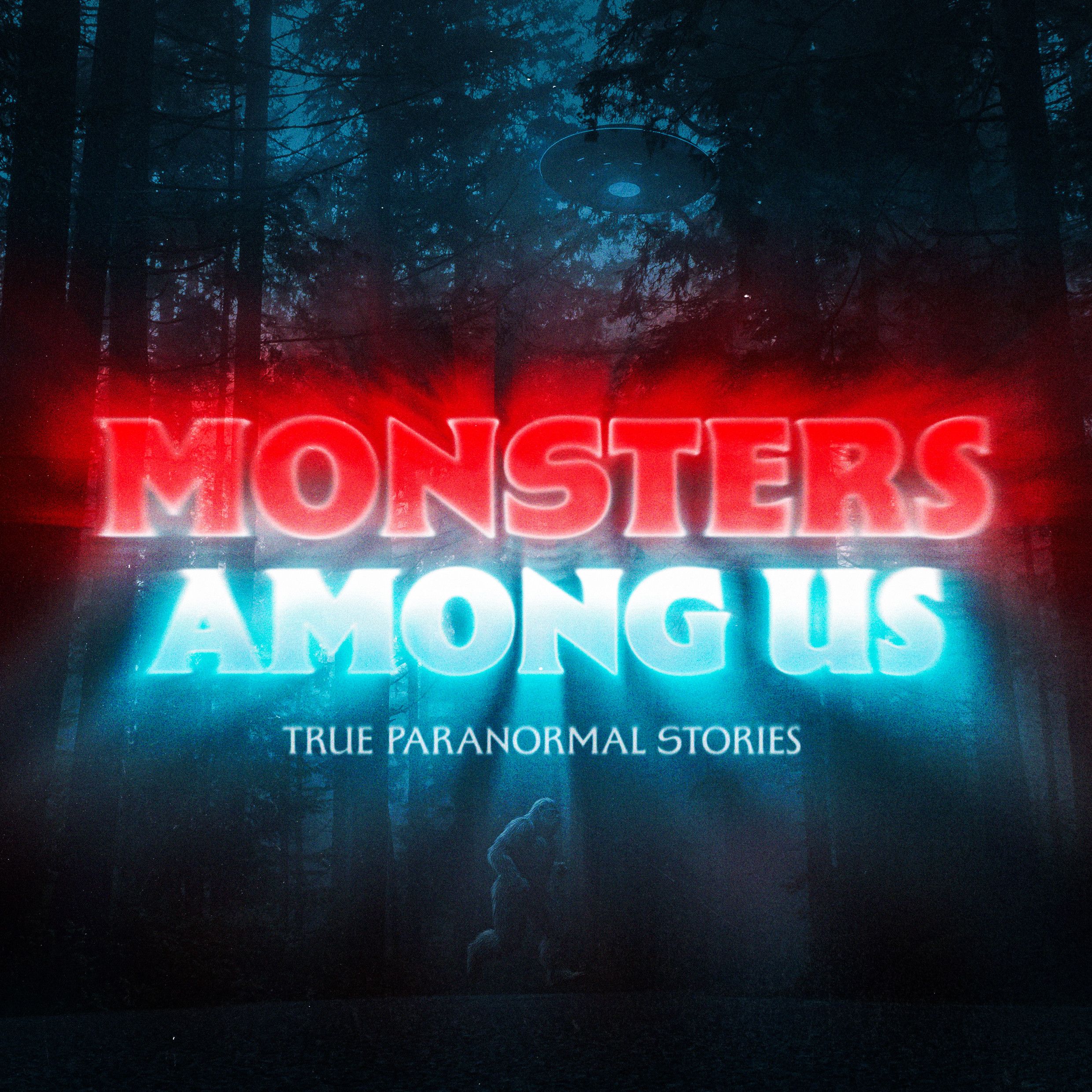 Monsters Among Us / A man-bird, disembodied body parts and lights in ...